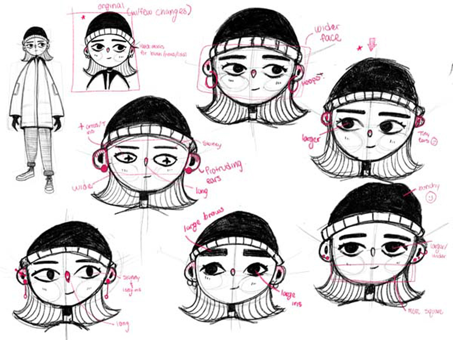 Character Design: Faces | The Walt Disney Family Museum