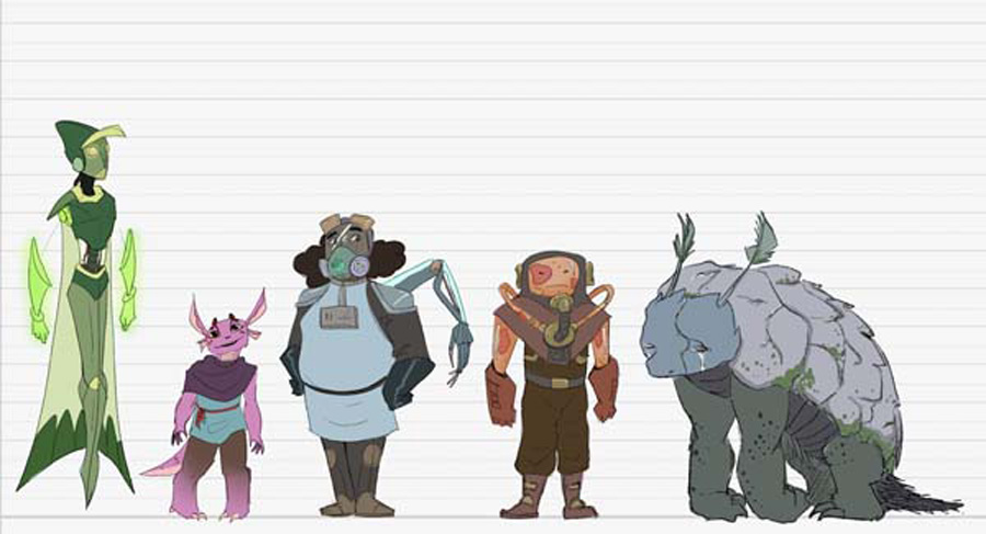 Space Characters' Lineup | The Walt Disney Family Museum