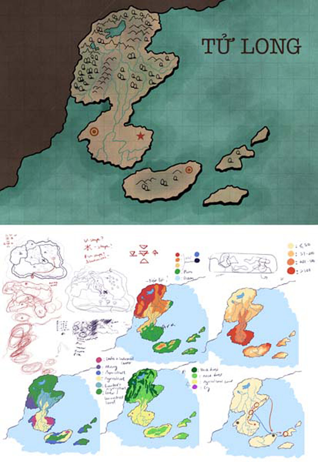 Towards The Sun: Concept World Map | The Walt Disney Family Museum