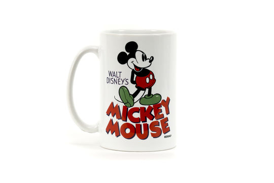 Ceramic Mickey Mouse Mug - White | The Walt Disney Family Museum